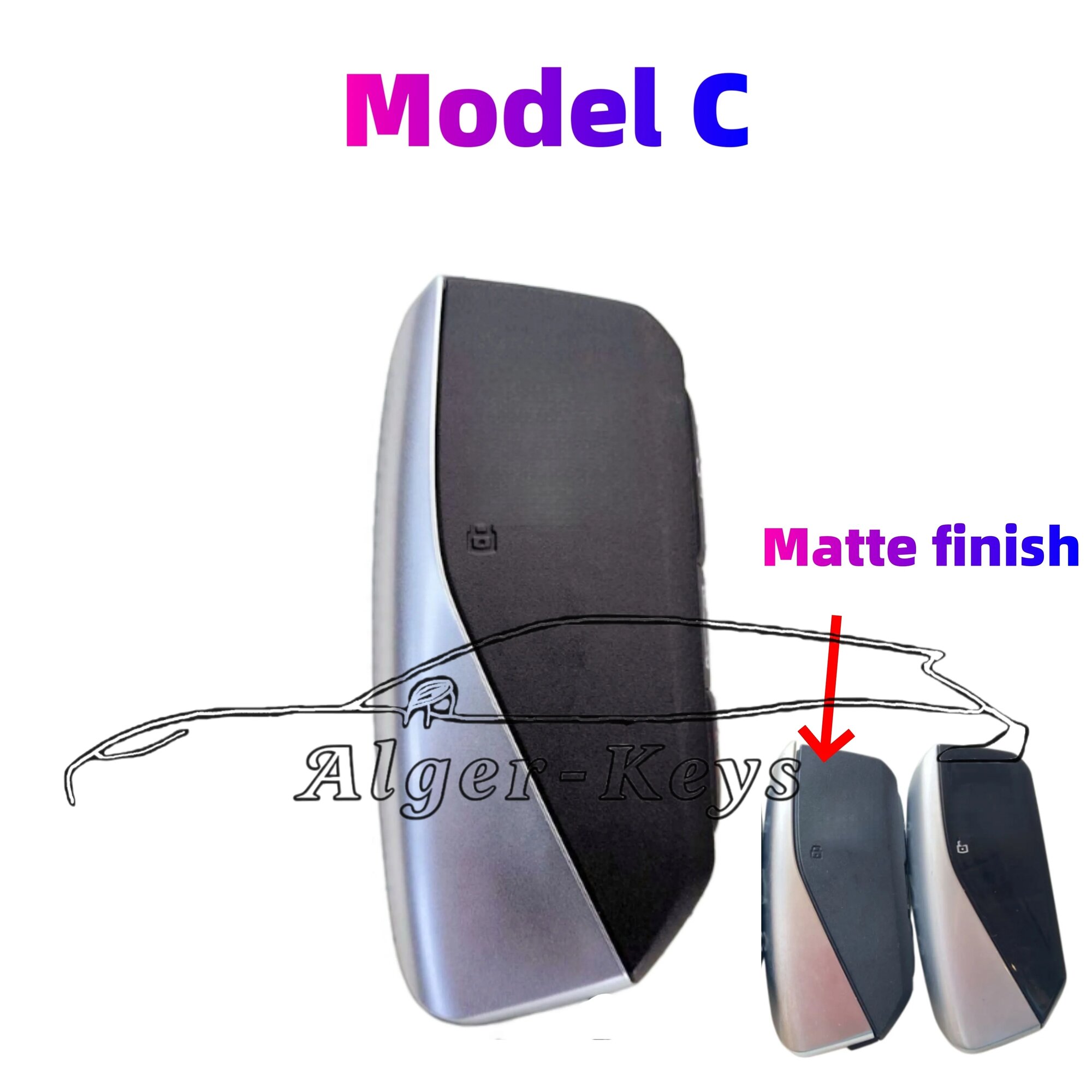 Смарт-ключ Model C, Original 43392, Цвет: Model C