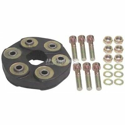 Эластичная муфта кардана JP GROUP 1353801700 Mercedes 190 W201 1.8-2.3 10.82-08.93, W 202 1.8-2.5, D 03.93-05.00, W 124E 2, комплект, Sterex, Dk