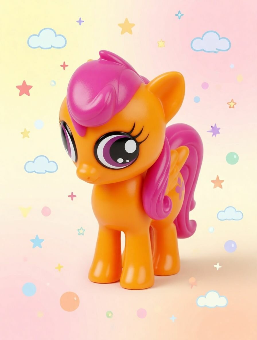 Игрушка для купания ванны - "MY LITTLE PONY. Пони" из ПВХ, развивающая