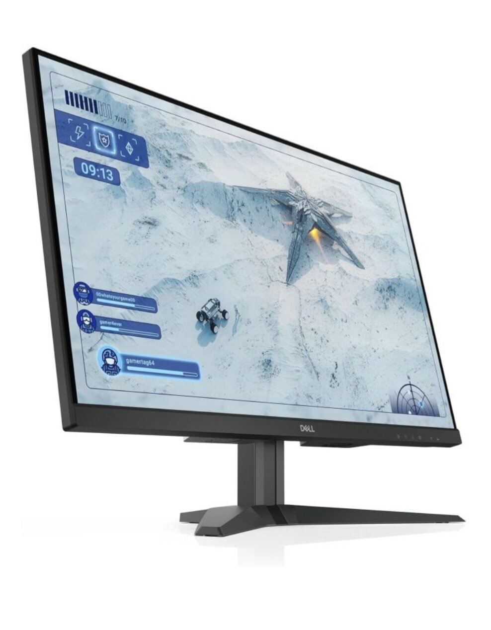 Монитор Dell G2725D, 2K QHD, 27 дюймов, 180 Hz, IPS, Anti-Glare, FreeSync