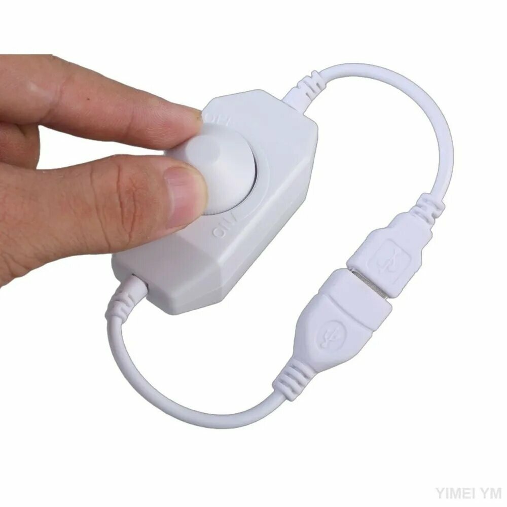 USB-диммер, лампа 5 В с регулятором яркости, черная