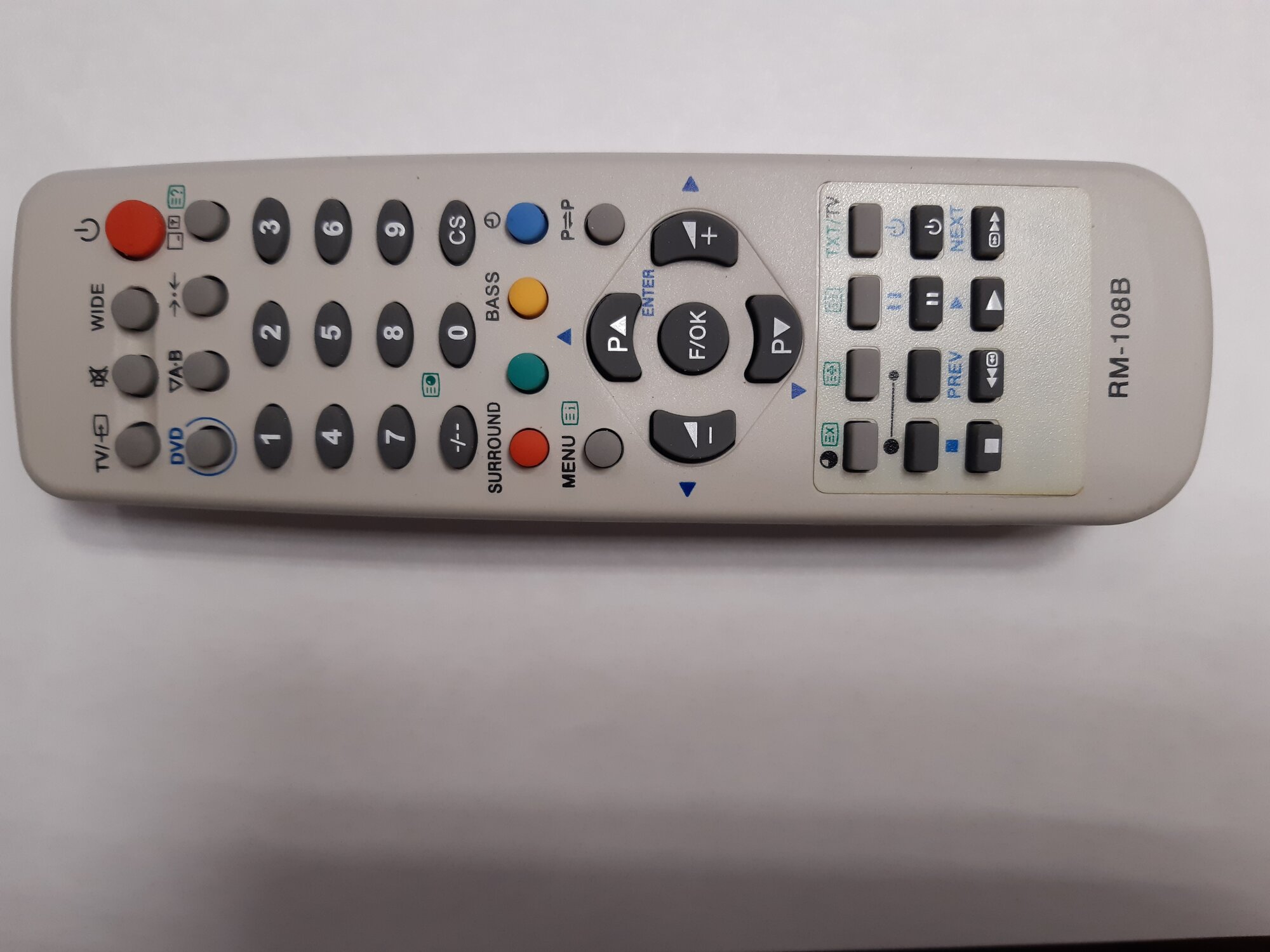 ПДУ Universal Sanyo RM-108B TV