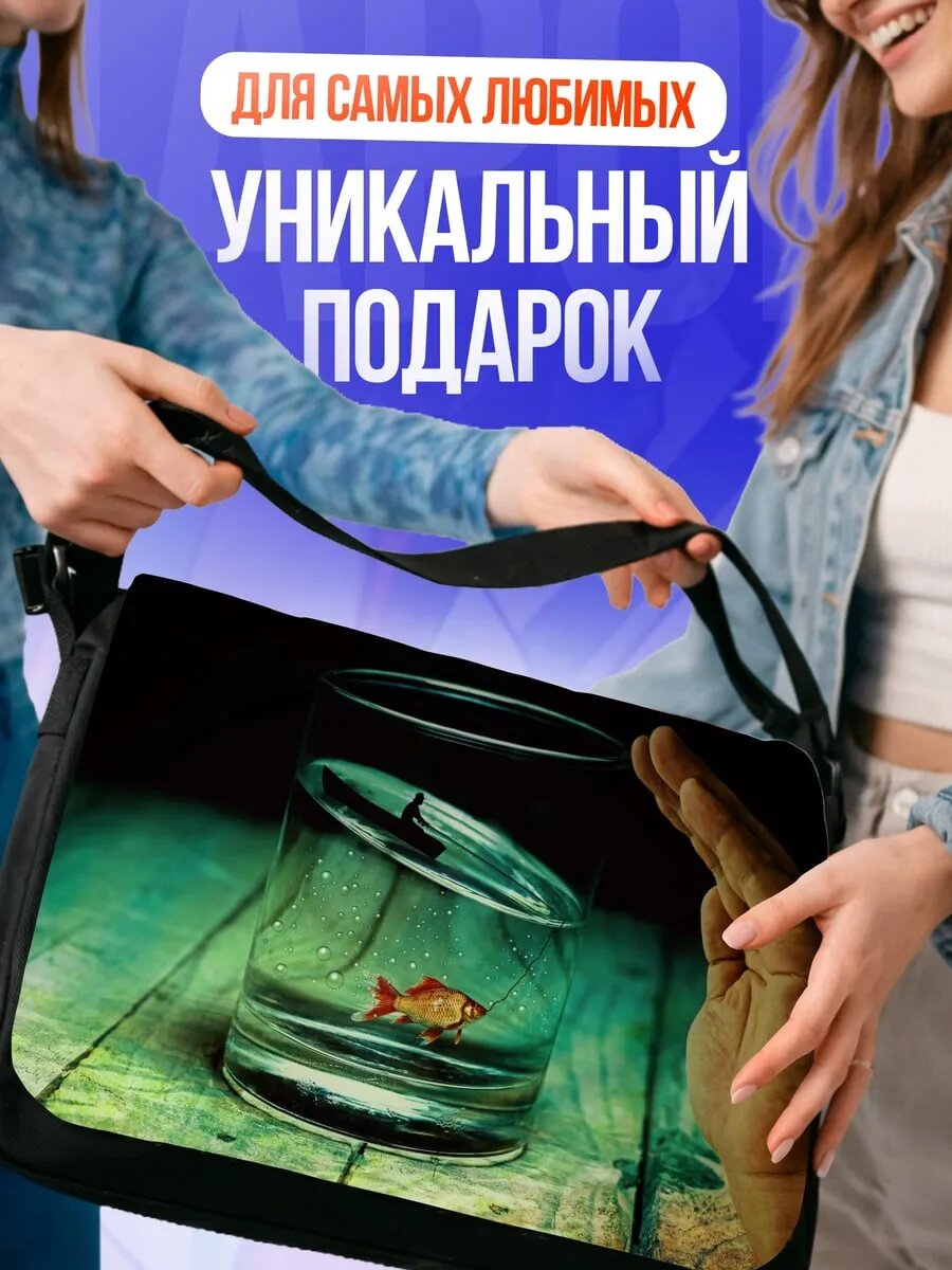 Сумка кросс-боди , черный — фото 1