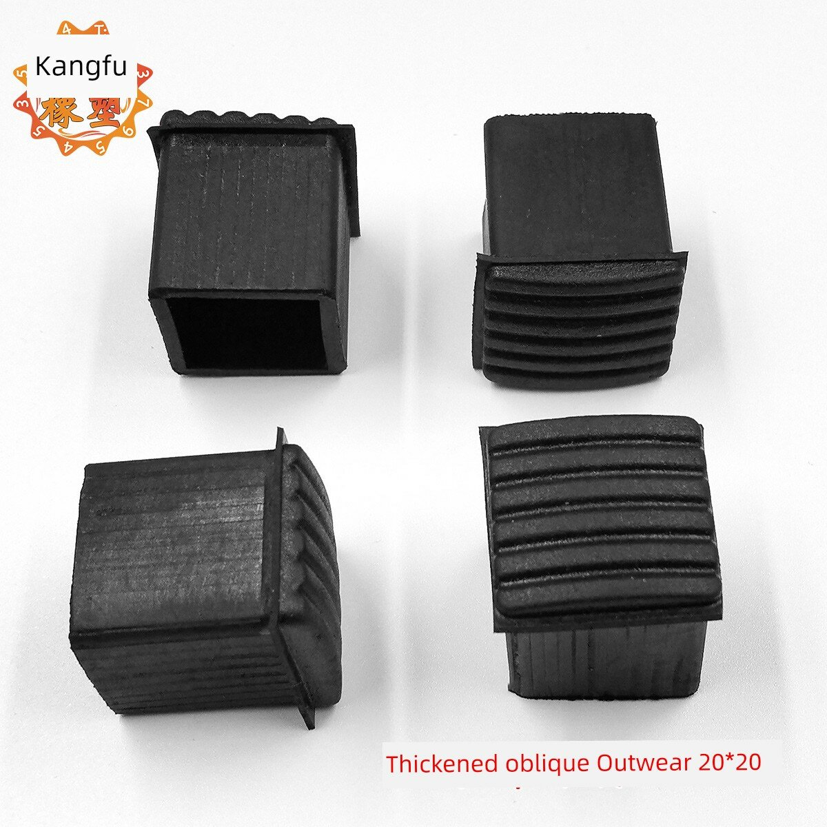 Hao Tai квадратные подошвы для платформы 20x20 см, 4 штуки для устойчивой поддержки стремянки на складных лестницах