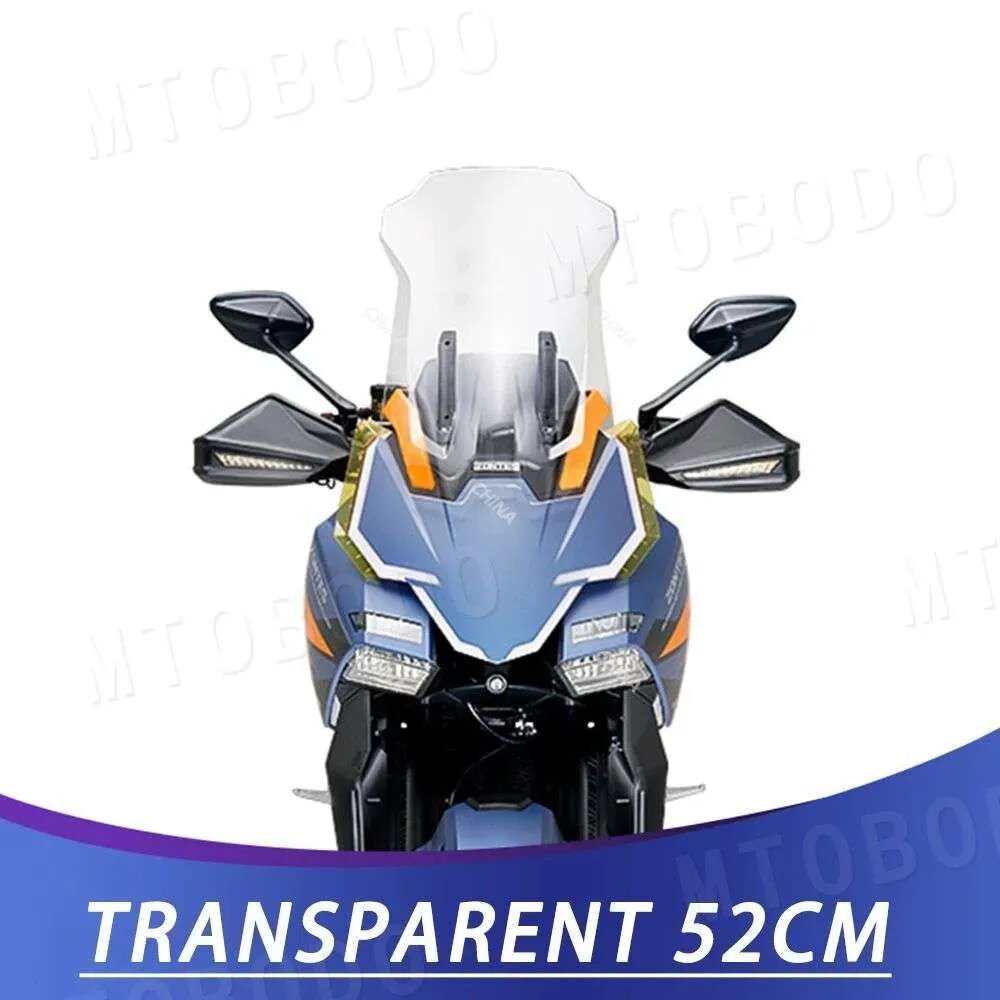 Для ZONTES 703F Стекло ветровое мотоцикла прозрачный 52cm