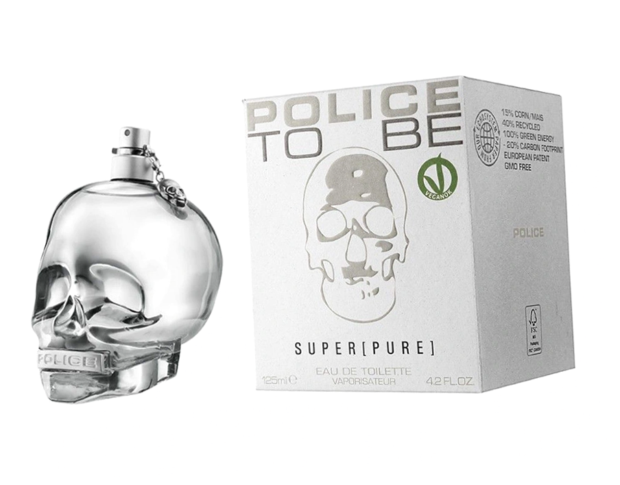 Police To Be Super Pure духи для мужчин и женщин 40 мл - Полиция Ту Би Супер Пьюр