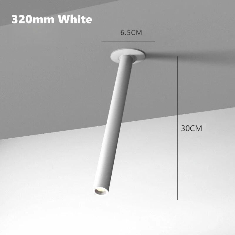 Khelse регулируемый COB прожекторный светильник 7 Вт 320mm White, Warm white, 7W Dimmable