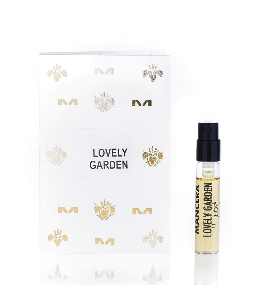 Женская парфюмерная вода Мансера Лавли Гарден 2 мл сэмпл - Mancera Lovely Garden Чудесный Сад