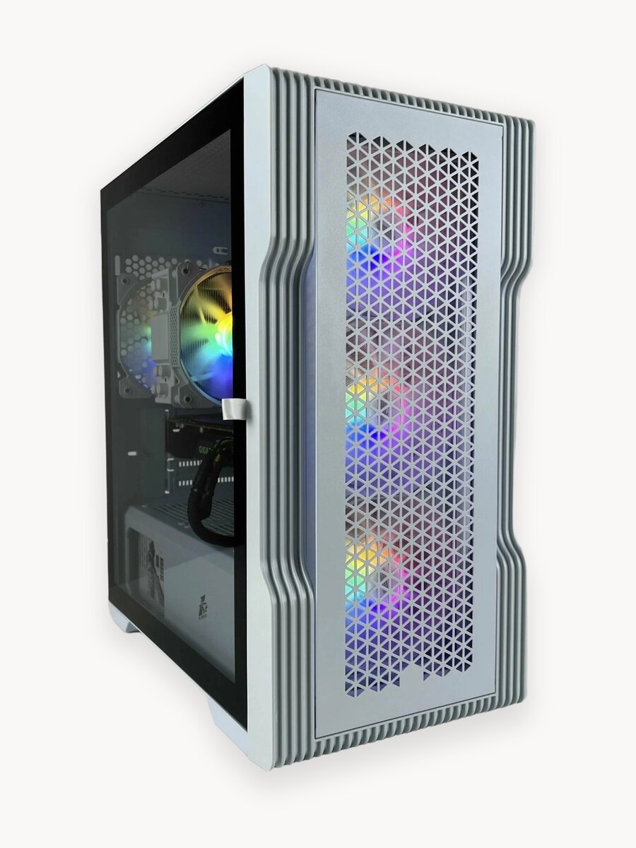 Мощный игровой компьютер (системный блок) Ryzen 5 3500X 6ядер, 16ГБ DDR4, 512ГБ SSD, GeForce GTX1070 8GB, 600Вт, Win 10 PRO