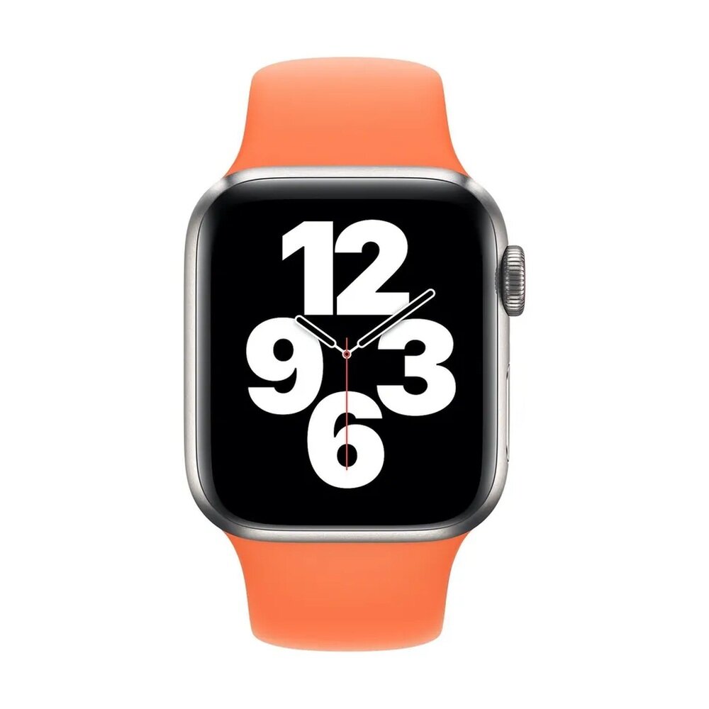 Спортивный ремешок Gurdini для Apple watch 42/44 mm Vitamin C