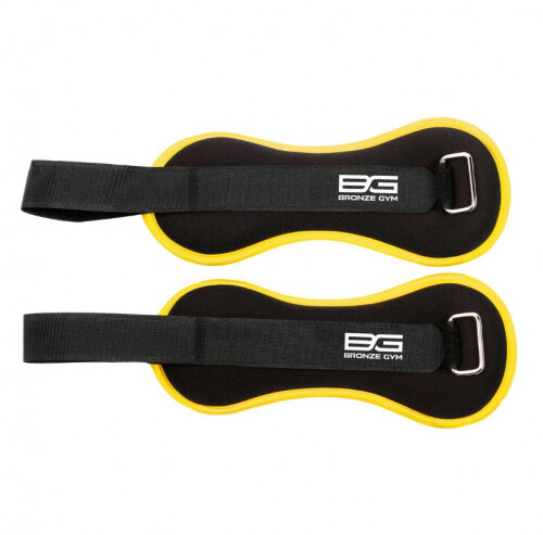 Утяжелители Bronze Gym для ног и рук, 1кг (0.5кг х 2), пара. BG-FA-WW1
