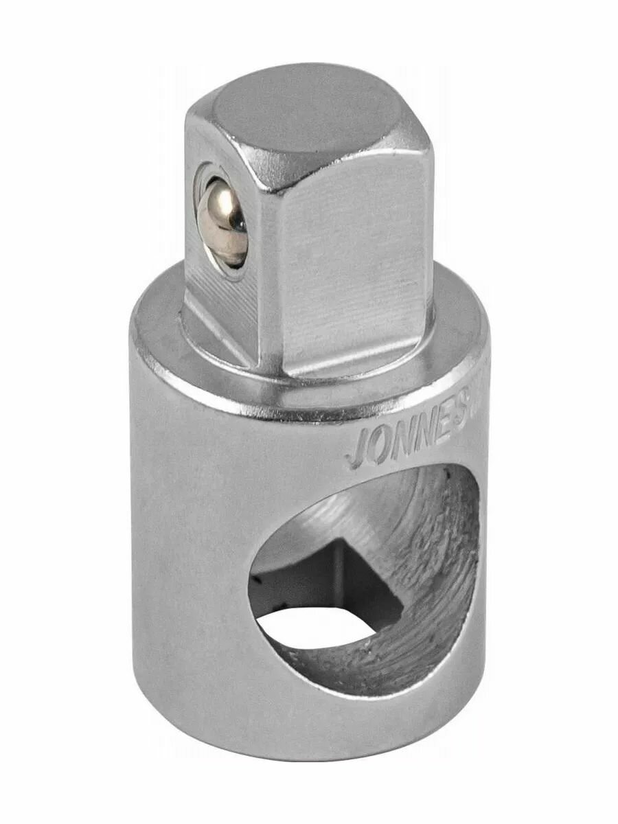 Адаптер торцевых головок, переходник для удлинителя, воротка 3/8 папа 1/2 мама S16H304 JONNESWAY