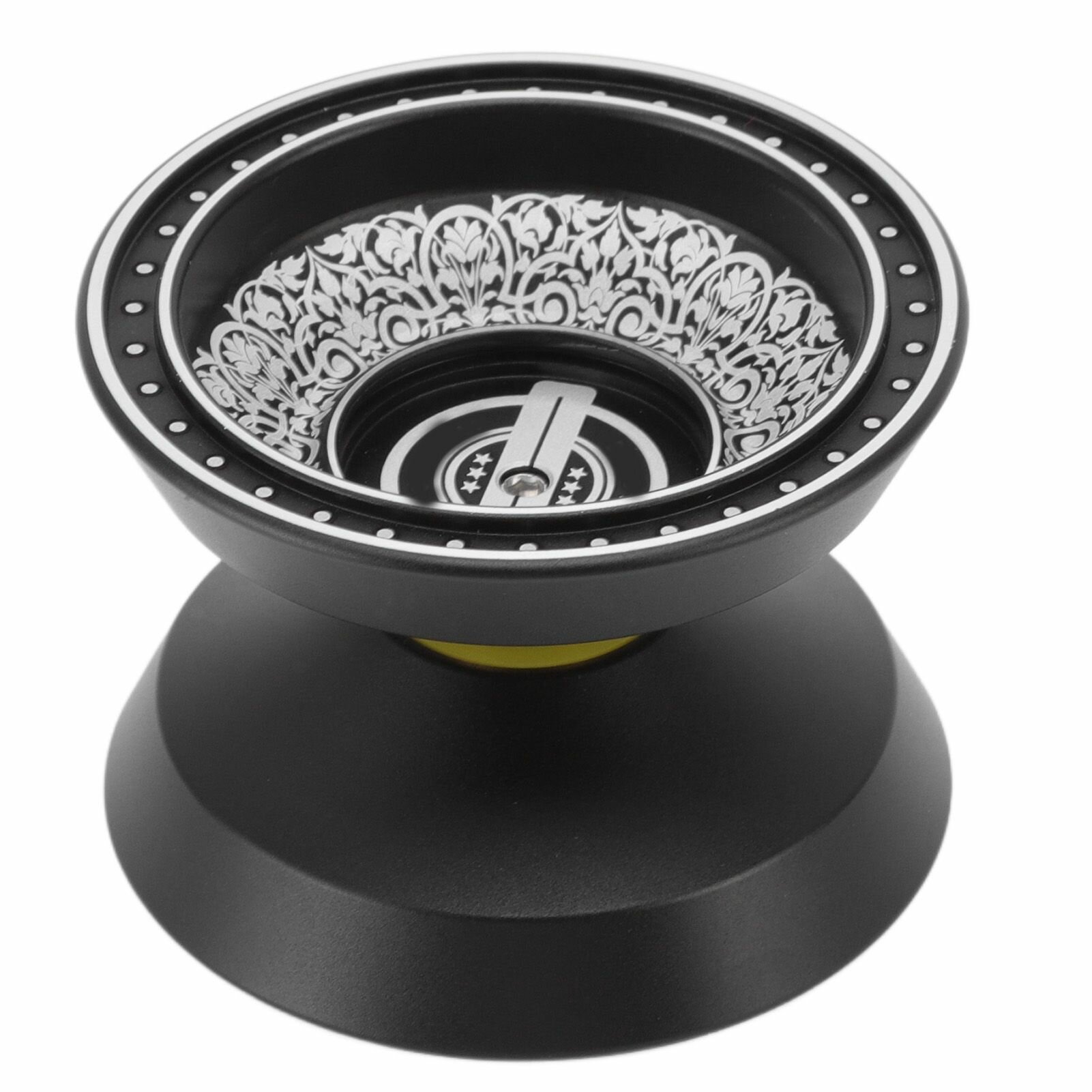 Реагирующий йо-йо новичка черный модный игровой йо-йо игрушка подарок с заменяемыми подшипниками