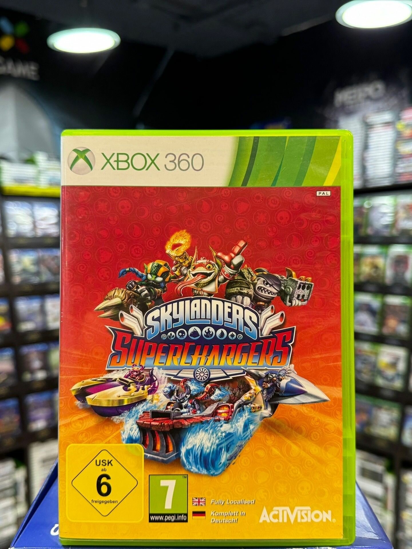 Игра Skylanders SuperChargers (Только диск) (Xbox 360) (Box)