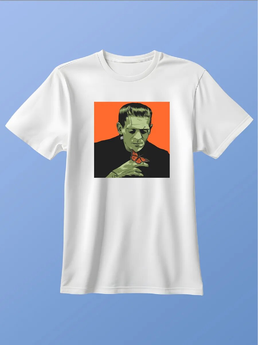 Футболка франкенштейн