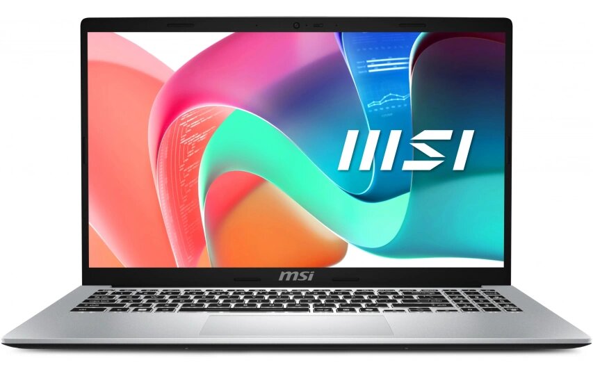 Ноутбук MSI Modern 15 F13MG-253RU, 15.6", IPS, Intel Core i7 1355U, DDR4 16ГБ, SSD 512ГБ, Intel Iris Xe graphics, серебристый (9s7-15s122-253)
