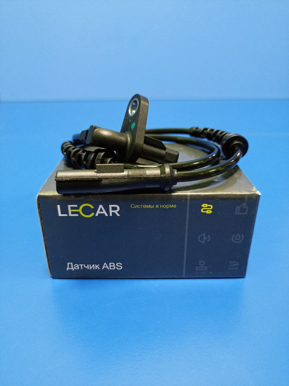 Датчик АБС "LECAR" для автомобилей Renault Duster 10->, Kaptur 16->, Arkana 19-> заднего левого колеса