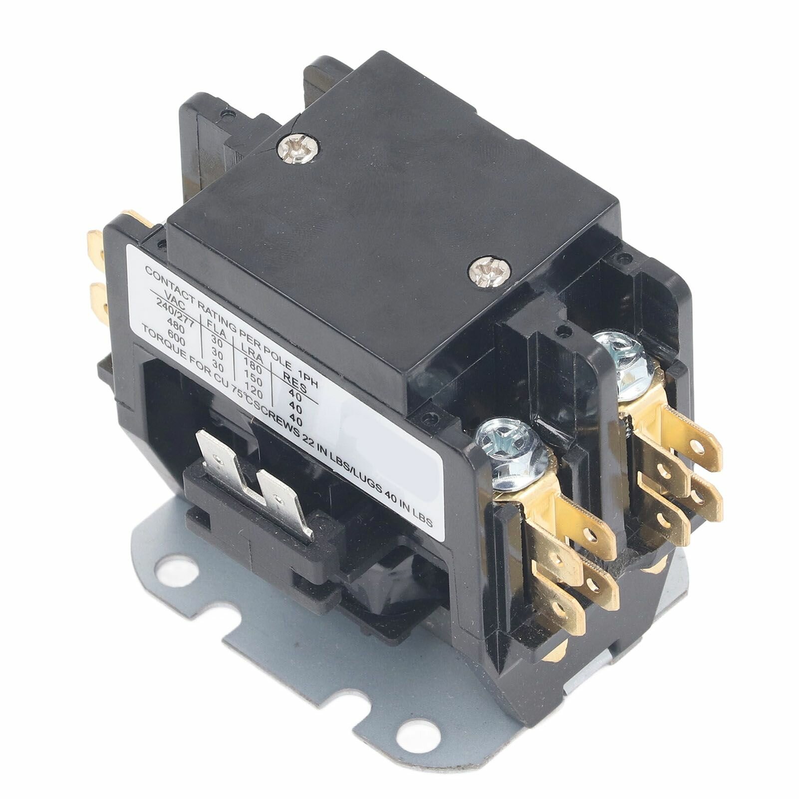 Контактор кондиционера, отопление, вентиляция, контактор кондиционера 30A, 2P, для управления питанием, 220 В.