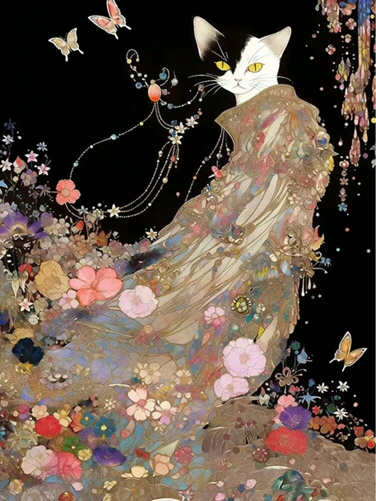 Алмазная картина "Бабочка" алмазная огранка 40х50 см,40X50CM, белый