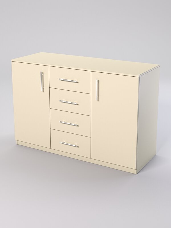 Тумба для офисной техники №9, Крем Вайс. Производитель товара - компания Westcom.