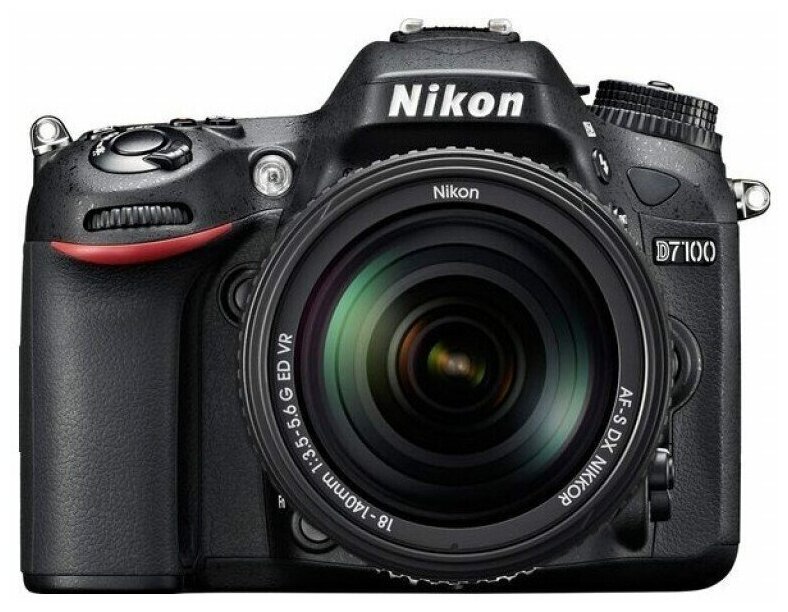 Зеркальный фотоаппарат Nikon D7100 kit 18-140mm матрица 24,1Мп