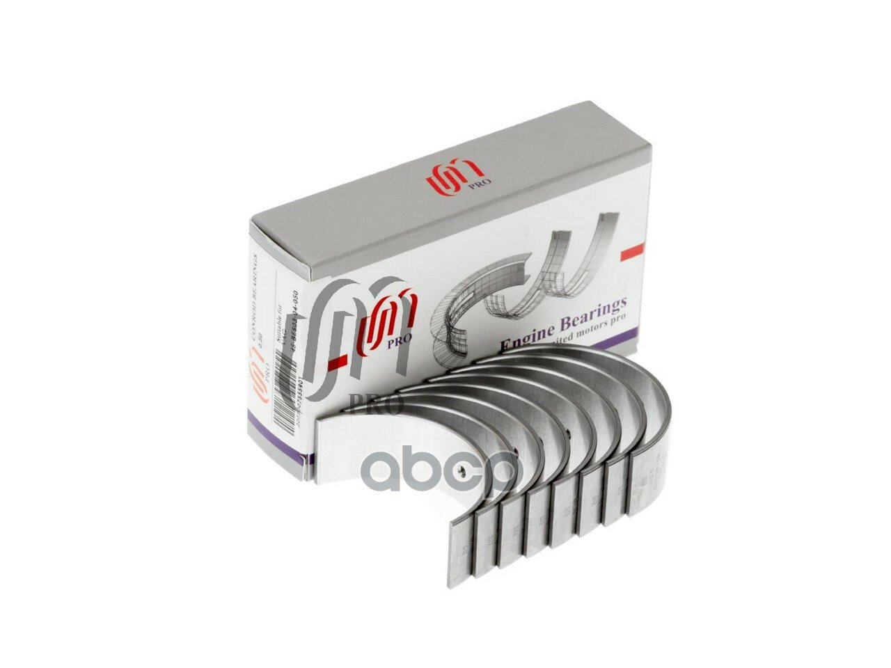 Вкладыши шатунные 0.50 без замка VW ADX, AEX, ANX United Motors арт. 45BES0304050