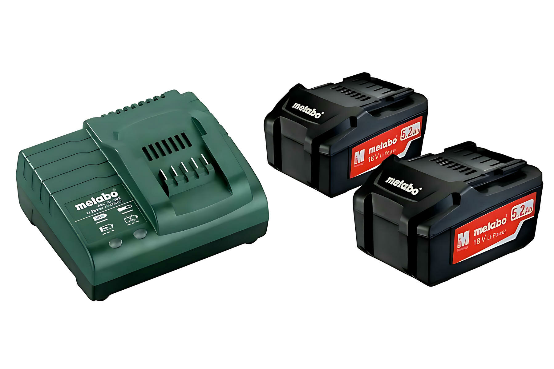 Набор (2 х 18V, 5.2Ah + ЗУ) Basic-Set 5.2 METABO RU_685051000