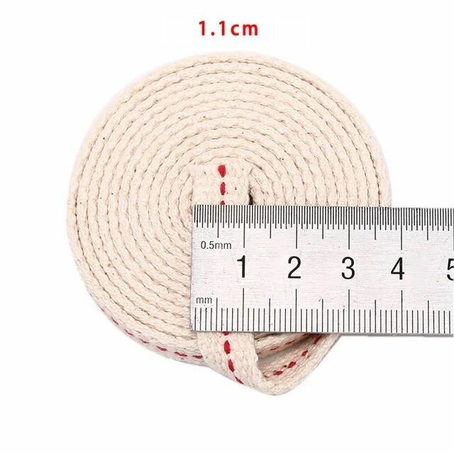 Фитиль для керосиновой лампы, длина 1 метр, ширина 1.1 см