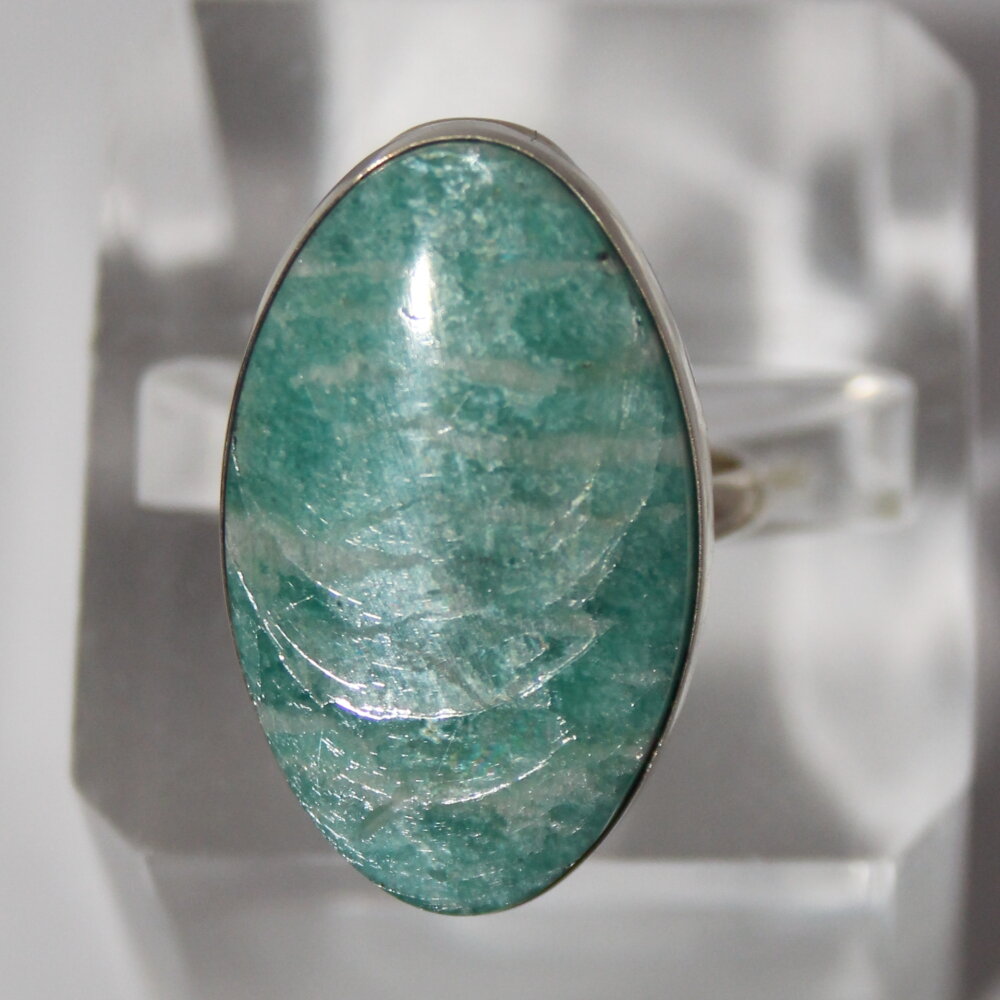 Кольцо-кулон, амазонит