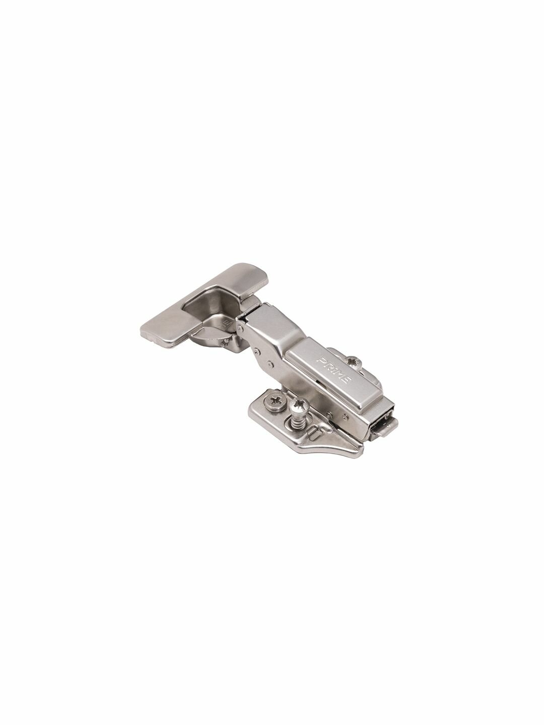 Петля мебельная полунакладная с доводчиком (2 штуки!) 48мм h2 clip-on PRIME by 3D (еврошурупы, заглушки)