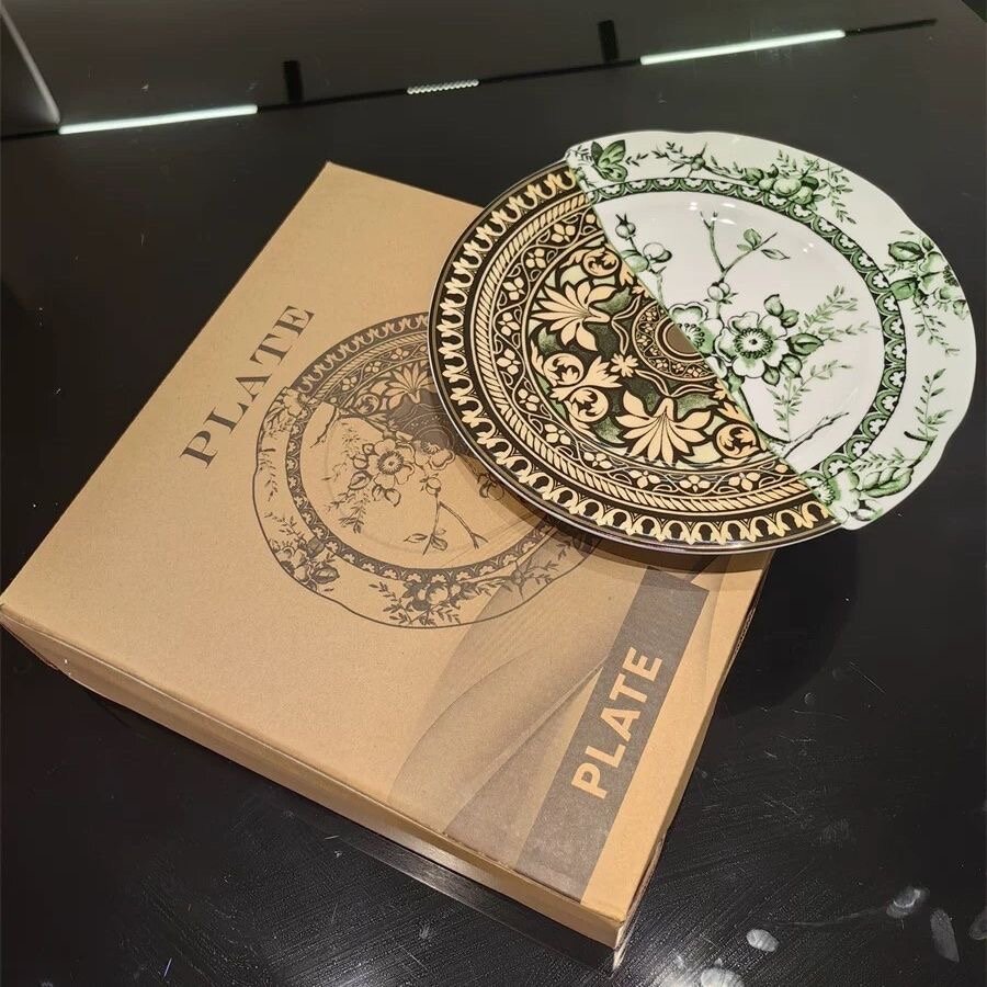 Посуда SELE 9 дюймов. Дизайнерская посуда из фарфора (Италия)