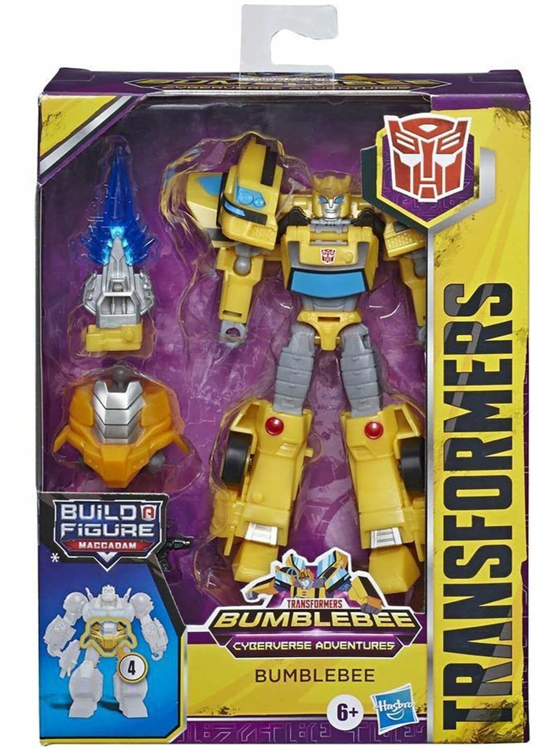 Трансформер Бамблби Кибервселенная Маккадам Делюкс Bumblebee Cyberverse Adventures Maccadam Deluxe Transformers