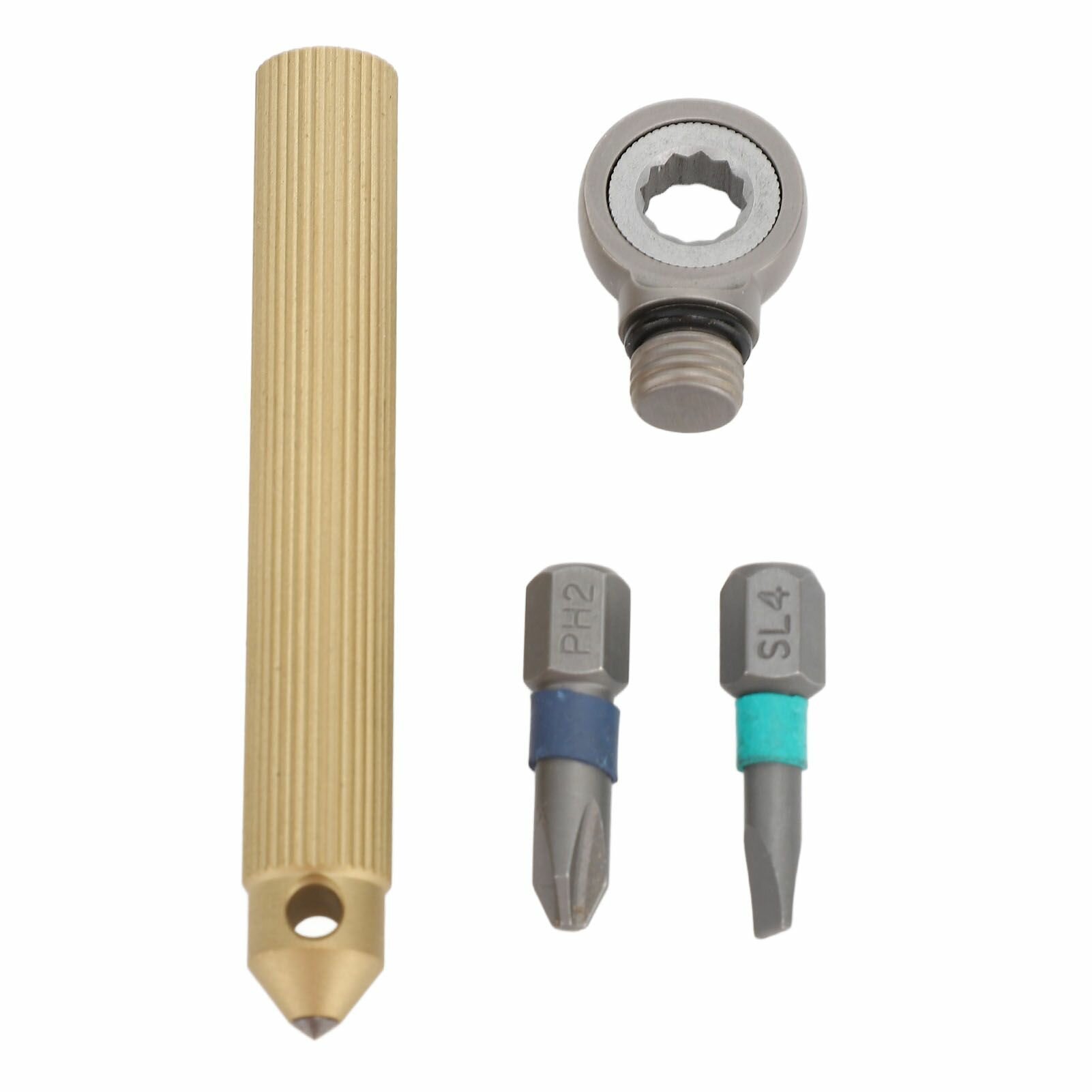 Набор латунных отверток EDC портативный многофункциональный инструмент из стали S2