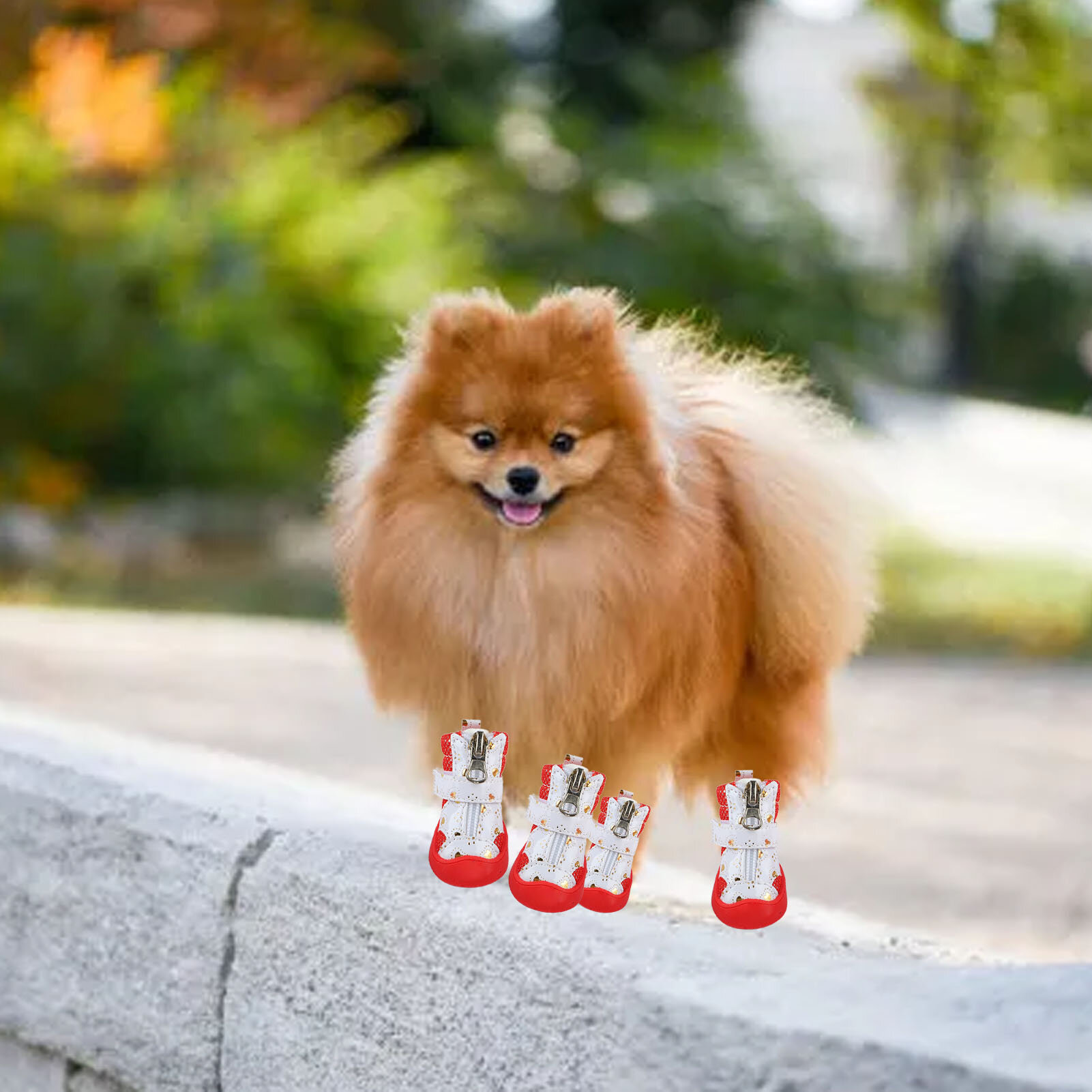 Обувь для собак, дышащая сетка, предотвращает скольжение, водонепроницаемые ботинки для собак, зимние ботинки с регулируемым ремешком для защиты лап