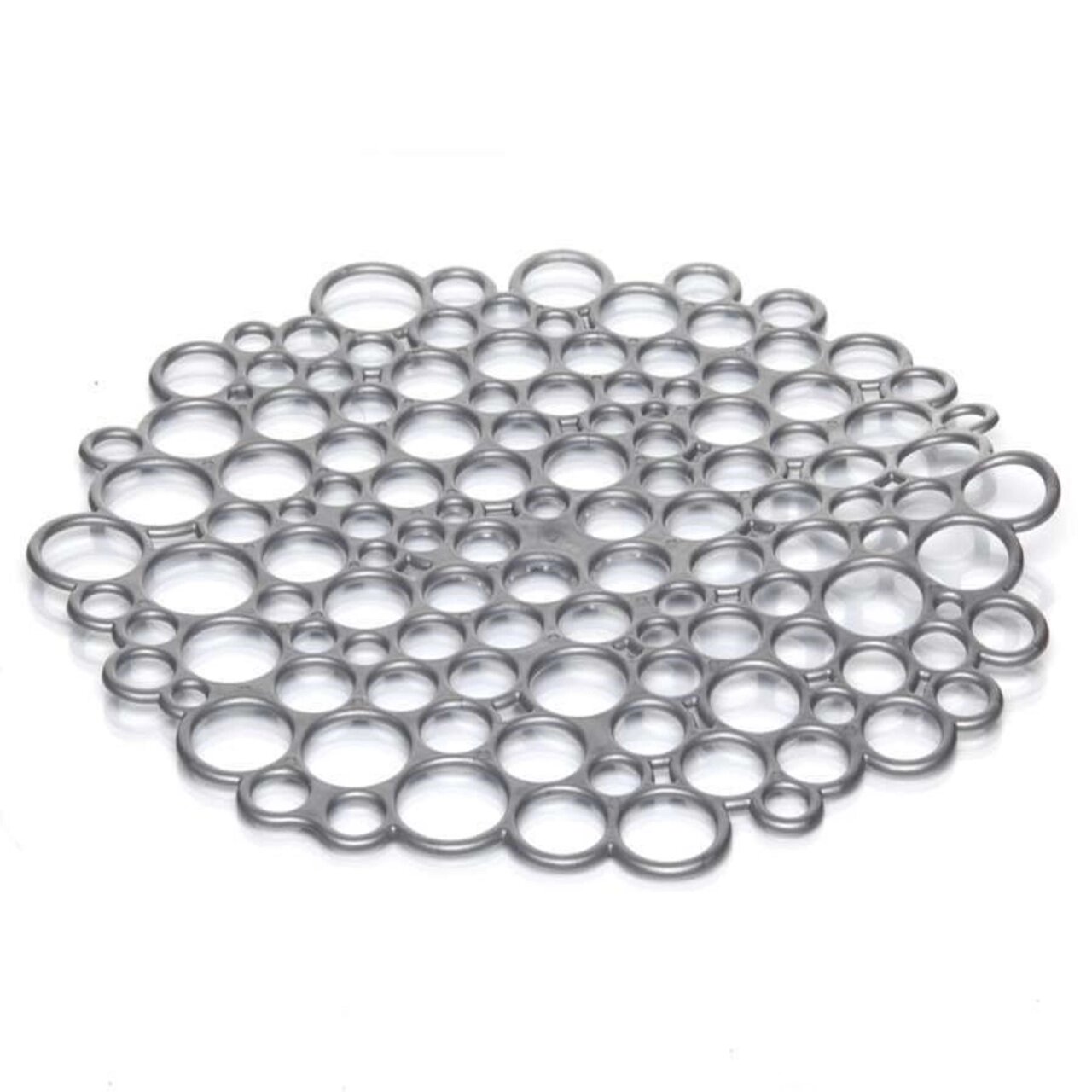 Полимербыт Решетка для мойки круглая пластиковая 29x29 см удобный аксессуар для раковины