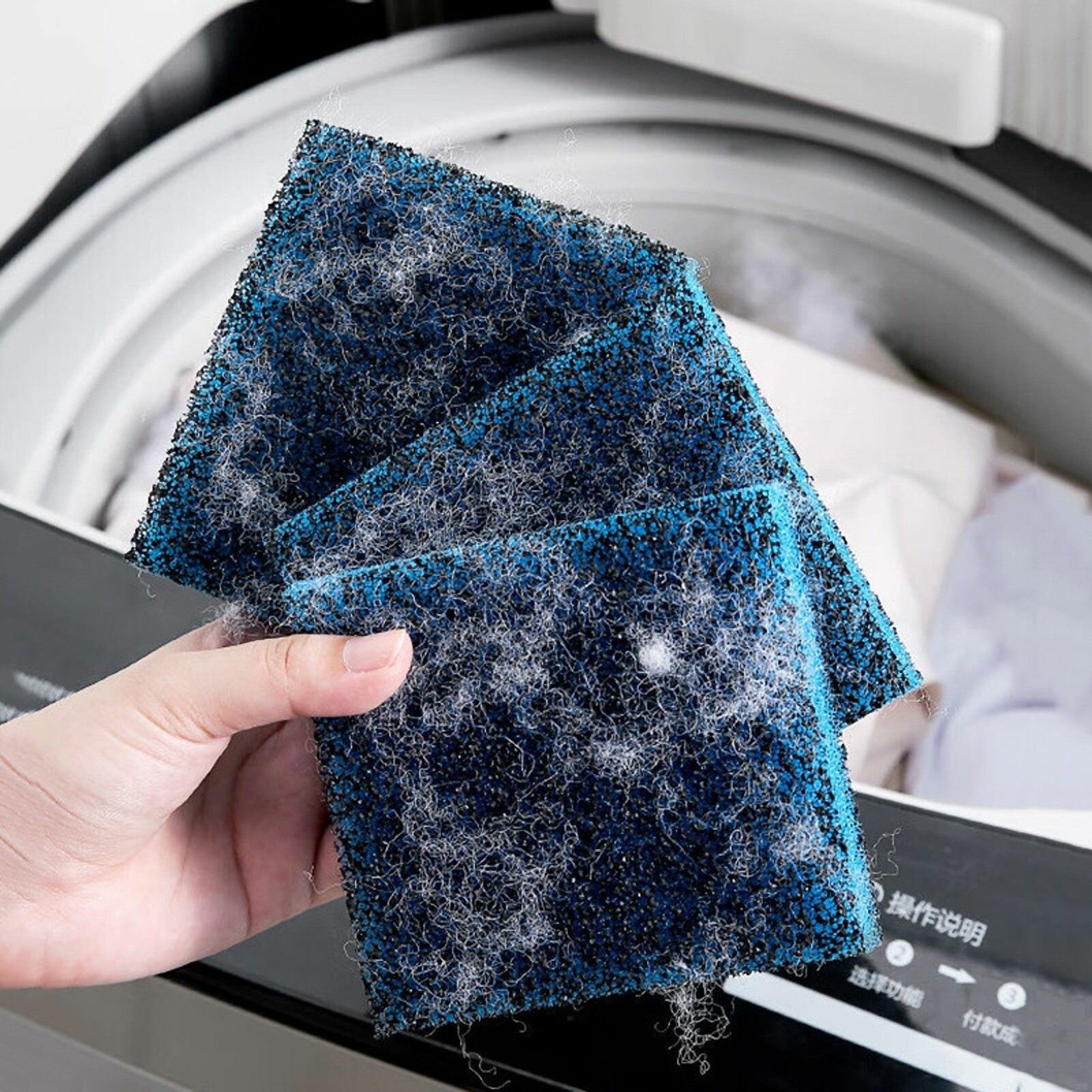 Шарики для сбора шерсти и волос при стирке