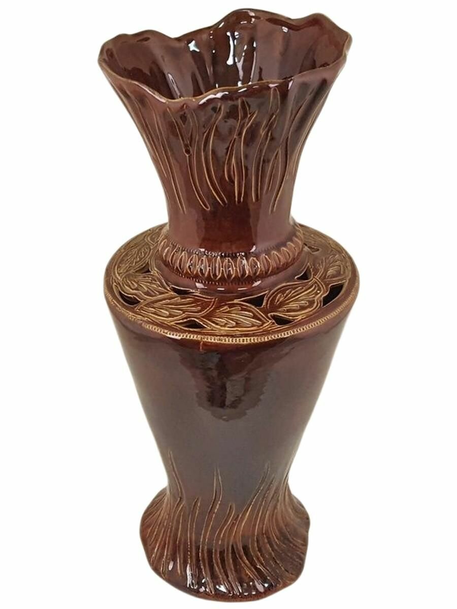 Ваза "Стимул", глина, керамика, Скопинская керамика