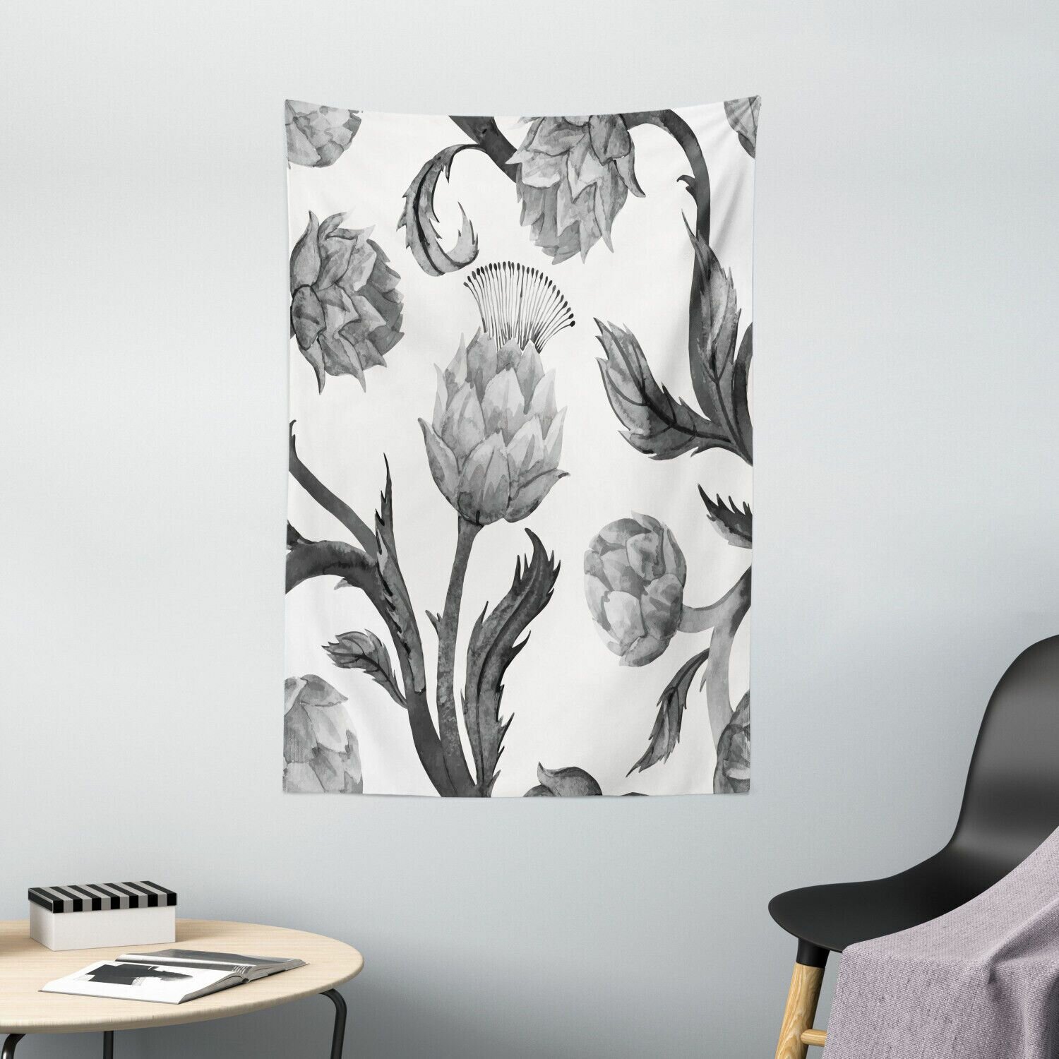 Гобелен Артишок стебли и листья едят