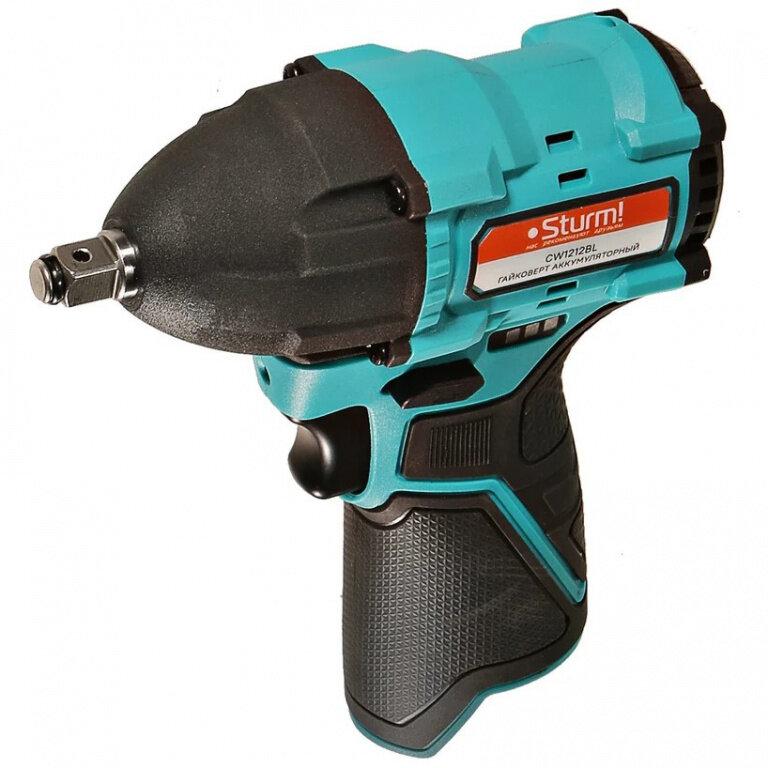Гайковерт аккумуляторный Sturm! CW1212BL 1BatterySystem12V