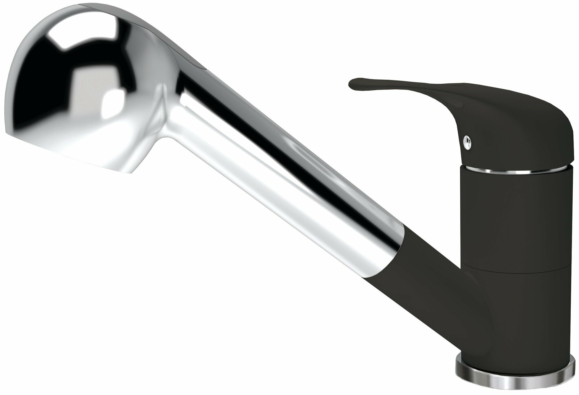 Смеситель Florentina Сигма FL выдвижной излив, антрацит Fs (313.14L.1223.302)