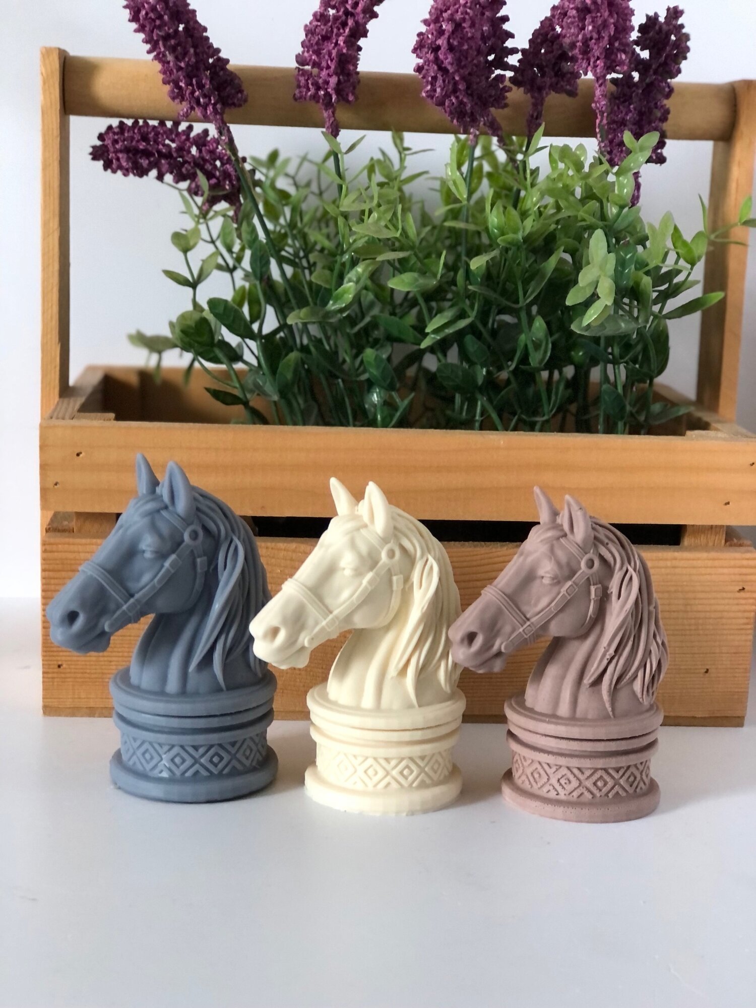 Силиконовая форма для свечей Конь Цезарь. Силиконовый молд для свечей.