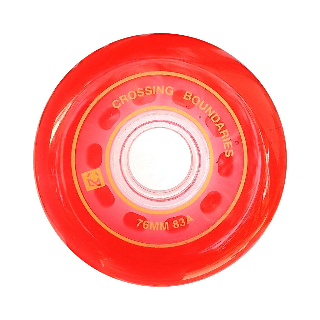 Колесо для роликовых коньков Crossing Boundaries CB 76/83A Red, 1шт.