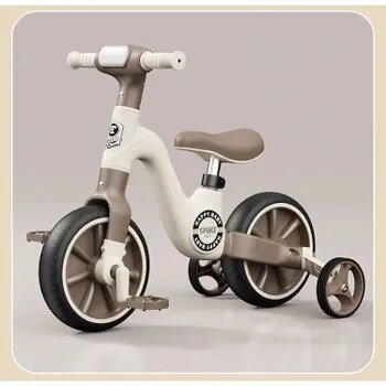 Многофункциональный музыкальный детский Беговел 2 в 1 с педалями, подходит для детей в возрасте 1-3-7 лет