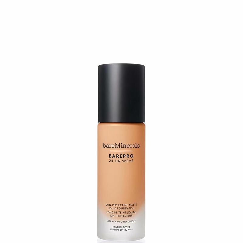 BareMinerals Жидкая тональная основа Barepro 24Hr Matte Comfort Mineral Spf20, 30 мл, Med. 30 Warm
