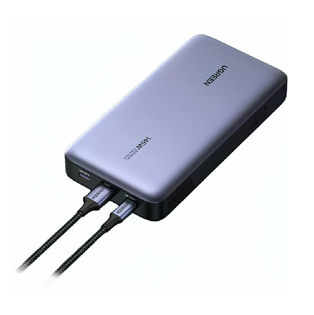 Внешний аккумулятор UGREEN PB205 PD grey, 25000mAh, 145W, Серый