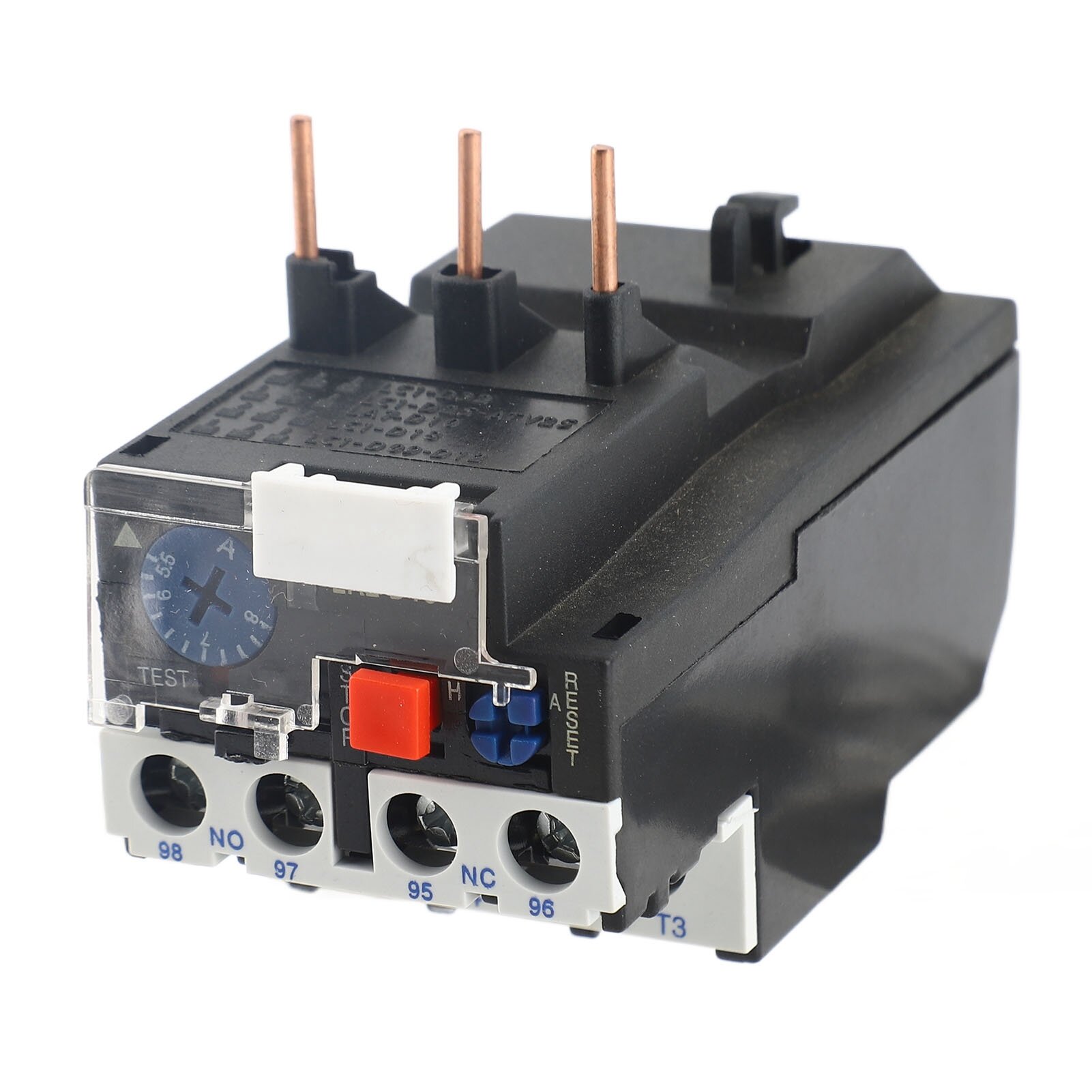 Тепловая перегрузка реле от 5,5 до 8а 1 no 1 NC Ручное.