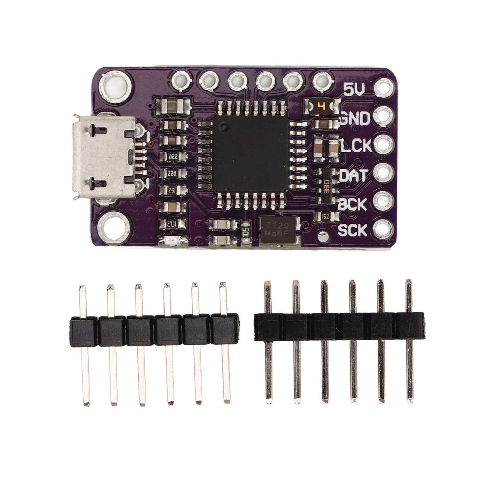 Модуль USB-аудиодекодера PCM2706U2 ЦАП с выходом I2S IIS для наушников и преобразования цифрового звука S/PDIF