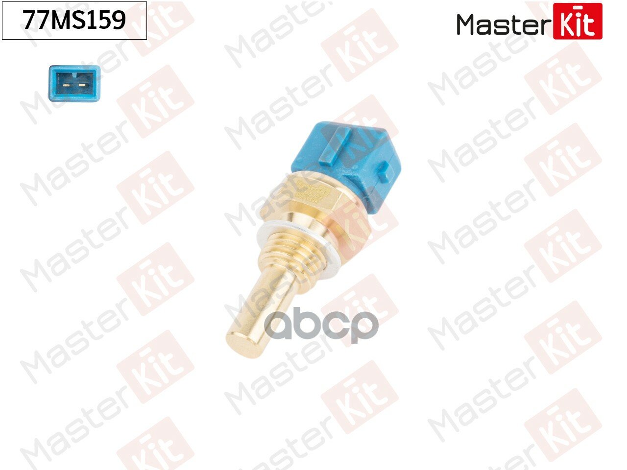 77MS159 Датчик, температура ОЖ BMW/OPEL/FORD TRANSIT MasterKit арт. 77MS159