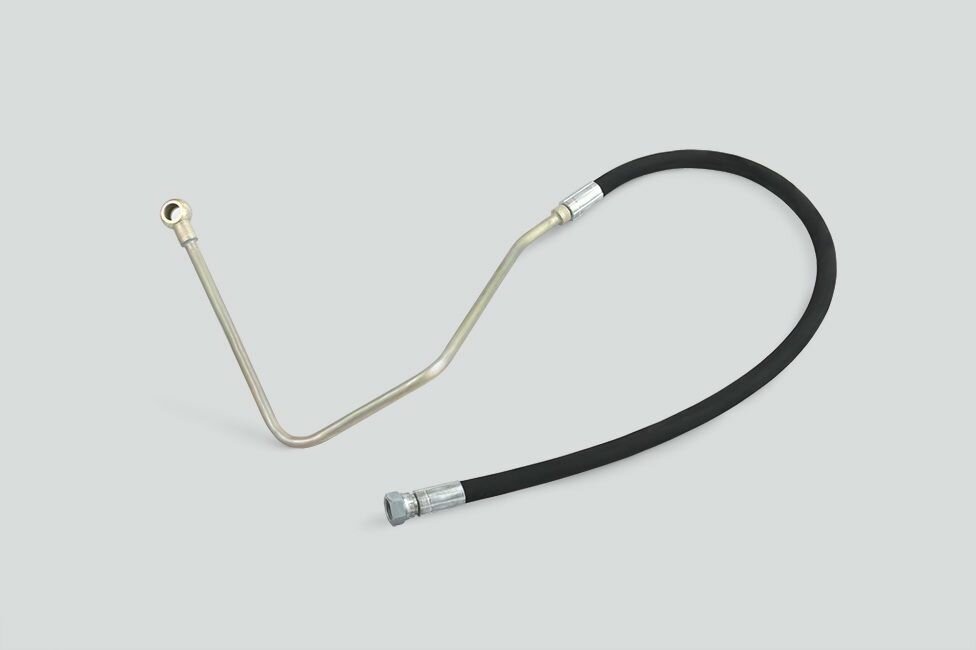 Шланг ГУР УАЗ-3741, 2206 дв.4091, 51432 Евро-4 с 2012 г. в. (кольцо-штуцер) нагнетательный