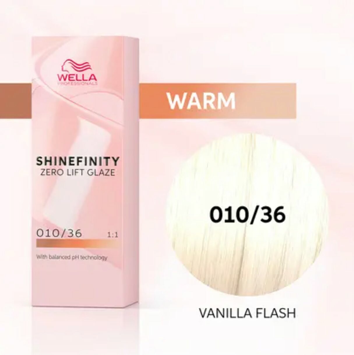 Wella Professionals Shinefinity 010/36 Ванильная вспышка, 60 мл
